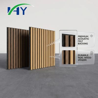 China Wood Slat Acoustic Panel for Home Theater with Pet and Mdf for sale