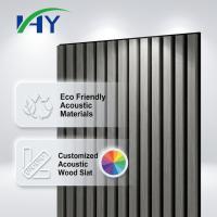 China Wood Slat Acoustic Panel for Commercial Space Flame Retardant for sale