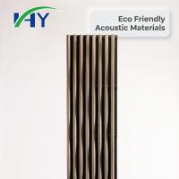 China Wood Slat Acoustic Panel for Conference Room with Mdf and Flame Retardant for sale
