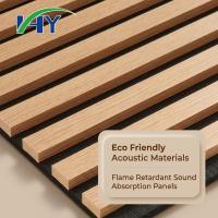 China Flame Retardant Mdf Wood Slat Acoustic Panel for Wall for sale
