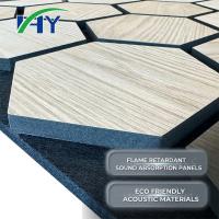 China Mdf and Pet Wood Slat Acoustic Panel for Sound Absorption for sale