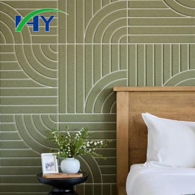 China High Density PET Acoustic Panels Flame Retardant For Recording Rooms for sale