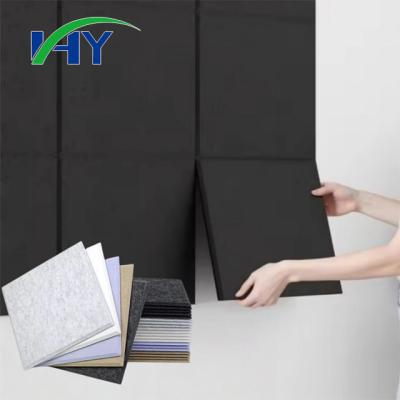 China Recycled Core PET Acoustic Panels Flame Retardant For Retail Stores for sale