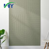 China Custom Embossed PET Acoustic Panels For Museum Quiet Galleries for sale