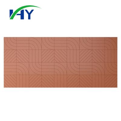China PET Acoustic Panels Custom Pattern For Library Reading Areas for sale