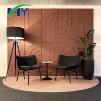 China Custom Logo PET Acoustic Panels For Corporate Branded Environments for sale
