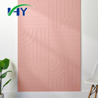 China High Mass PET Acoustic Panels For Gymnasium Echo Suppression for sale