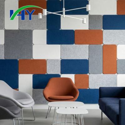 China Modular PET Acoustic Panels Flame Retardant For Exhibition Booths for sale