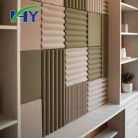 China PET Acoustic Panels With Acoustic Fabric Surface For Hotel Suites for sale