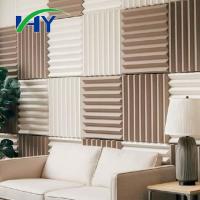China Custom Groove PET Acoustic Panels For Lecture Theater Walls for sale