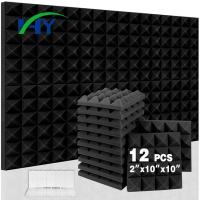 China Acoustic Foam Customized Sheets Bulk Flame Retardant For Office Acoustics for sale