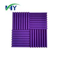 China Officespace PET Fire Resistant Acoustic Foam Panels Self Adhesive Wall Panels Soundproofing Sheets for Acoustic Treatment for sale