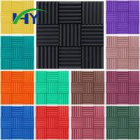 China 50 Colors or Customized Acoustic Foam Panels Fireproof PET High Density Industrial Grade Rolls Ideal for Soundproofing Solutions for sale
