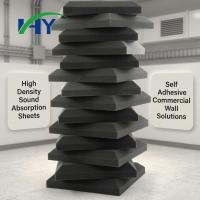 China Acoustic Foam Wall Panels Self Adhesive Flame Retardant PET For Contractors for sale