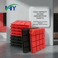 China Customized Acoustic Foam Panels Flame Retardant High Density Studio Grade for sale