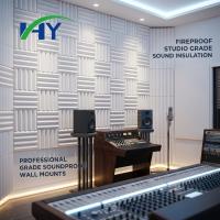 China Acoustic Foam Panels Wholesale Flame Retardant PET Customized For Studios for sale