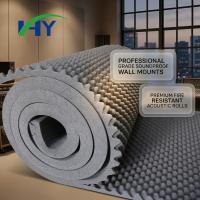 China Acoustic Foam Rolls Wholesale PET Fire Resistant Sound Absorption For Offices for sale