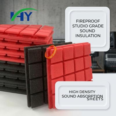 China Customized Acoustic Foam Panels Flame Retardant High Density Studio Grade for sale