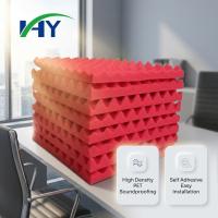China Acoustic Foam Self Adhesive Rolls Fire Resistant PET For Noise Reduction for sale
