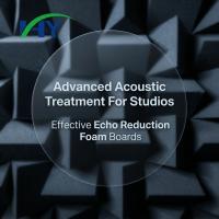 China Custom Acoustic Foam Panels Flame Retardant High Density For Noise Control for sale