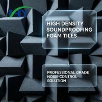 China Custom Acoustic Foam Panels Flame Retardant High Density For Noise Control for sale