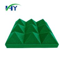 China Acoustic Foam Custom Cut Sheets PET Fireproof Sound Absorption Wall Panels for sale