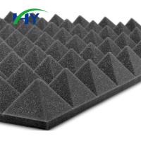 China Acoustic Foam Rolls High Density PET Fireproof Self Adhesive Wall Mount for sale