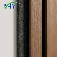 China Wood Slat Acoustic Panel Customized NRC 085 For Conference Room Acoustics for sale