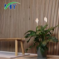 China Wood Slat Acoustic Panel Custom Dimensions OEM Manufacturing For Distributors for sale
