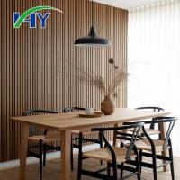 China Wood Slat Acoustic Panel PET Acoustic Felt Wholesale To Contractors Bulk for sale