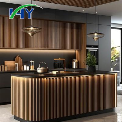 China Wood Slat Acoustic Panel Class A Fireproof For Studio And Auditorium Use for sale