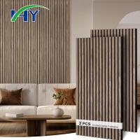 China Wood Slat Acoustic Panel Custom Size And Color For Hotel Lobby Acoustic Needs for sale