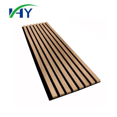 China Wood Slat Acoustic Panel Commercial Fire Rated System For Conference Rooms for sale