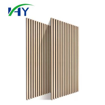 China Wood Slat Acoustic Panel Wholesale Modular Design For Architectural Projects for sale
