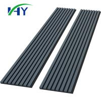 China Wood Slat Acoustic Panel Class A Fireproof And Sound Absorbing For Auditoriums for sale