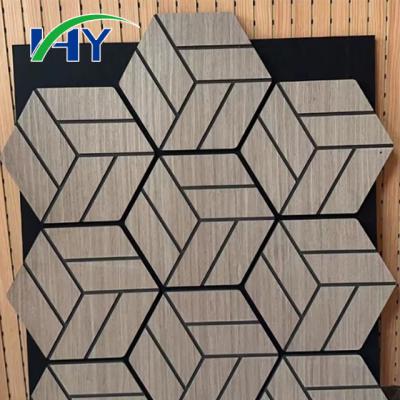 China Wood Slat Acoustic Panel Bulk Order FSC Certified For Sustainable Construction for sale