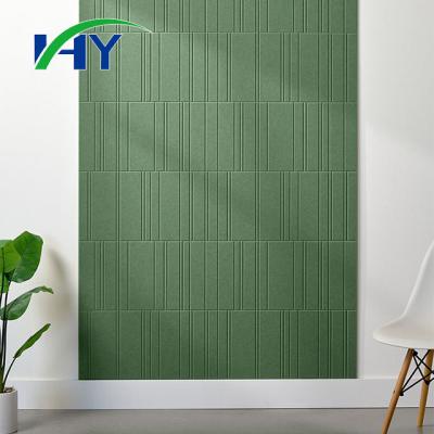 China Acoustic Wall Panel OEM Factory Custom PET Sound Absorption Boards for sale