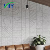 China Acoustic Wall Panel Commercial Grade Sound Absorption PET Panels for sale