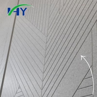 China Acoustic Wall Panel Customizable PET Fireproof For Contractor Projects for sale