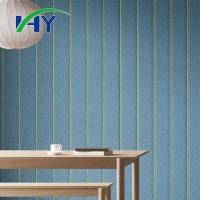 China Acoustic Wall Panel PET Fire Rated Sound Absorption For Auditoriums for sale