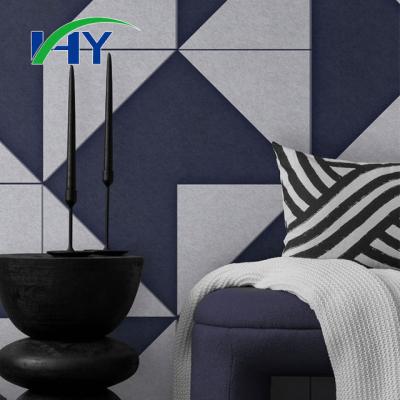 China Acoustic Wall Panel OEM Customizable PET Fire Resistant For Projects for sale