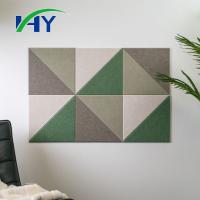 China Acoustic Wall Panel Flame Retardant Recycled PET For Commercial Buildings for sale