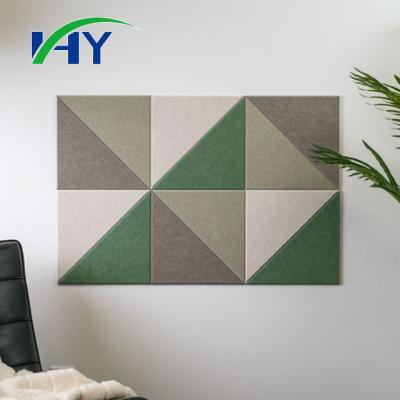 China Acoustic Wall Panel Flame Retardant Recycled PET For Commercial Buildings for sale