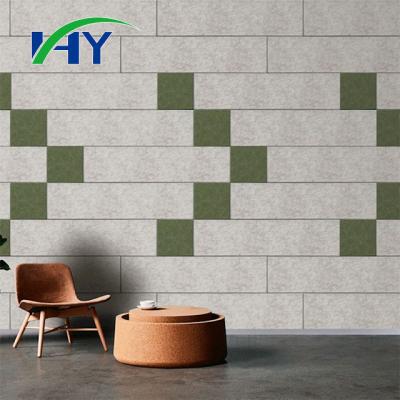 China Acoustic Wall Panel Commercial Custom PET Flame Retardant For Lobbies for sale