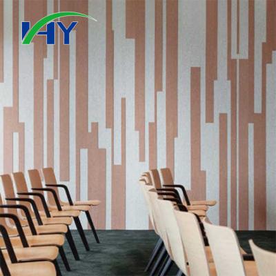 China Acoustic Wall Panel Recycled PET Flame Retardant For Gymnasiums for sale