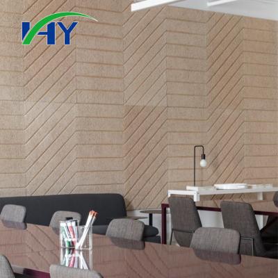 China Acoustic Wall Panel Custom PET Fiber Acoustic For Restaurant Dining Areas for sale