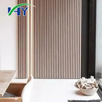 China Wood Slat Acoustic Panel Recycled PET Felt Custom Sizes For Projects for sale