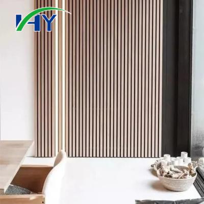 China Wood Slat Acoustic Panel Recycled PET Felt Custom Sizes For Projects for sale
