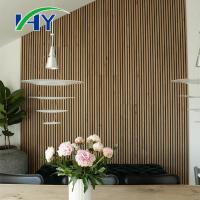 China Wood Slat Acoustic Panel Commercial Grade Fire Rated Custom Finishes for sale