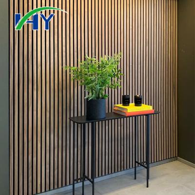China Wood Slat Acoustic Panel OEM Custom Colors For Branded Environments for sale